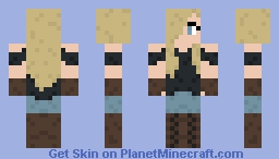 Fighter Girl Minecraft Skin