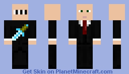 Hitman Minecraft Skin