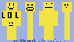 smile man! Minecraft Skin
