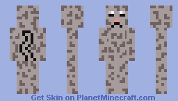 Sally the Snow Leopard Minecraft Skin