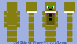 Bonbunny(springbonny)w/endoskeleton Minecraft Skin