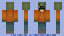 Unturned Civilian Zombie 1 Minecraft Skin