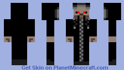 Black Cloak Minecraft Skin