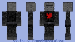Black Knight Minecraft Skin