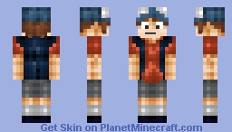 Dipper Pines Minecraft Skin