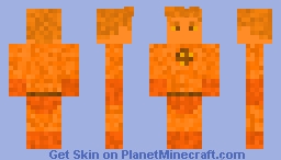The Human Torch Minecraft Skin
