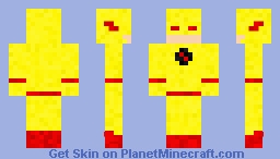 Reverse Flash Minecraft Skin