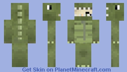Gator Girl Minecraft Skin