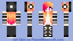 fade hair Minecraft Skin