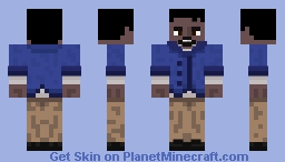 Lee Everett (The Walking Dead) Minecraft Skin