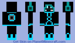 Tron Level Up Skin Minecraft Skin