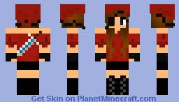 Pirate Girl Minecraft Skin