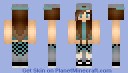 Skater Girl ~ Minecraft Skin