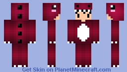 ChibI Dinosaur Boy Minecraft Skin