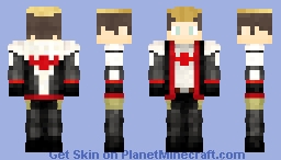 JoeyBlond as Redhood Minecraft Skin