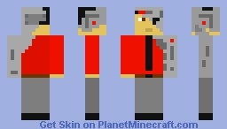 Man Robot Minecraft Skin