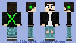 X Minecraft Skin
