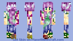 Nature Girl Minecraft Skin