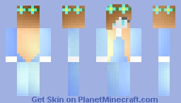 Flower Girl Minecraft Skin