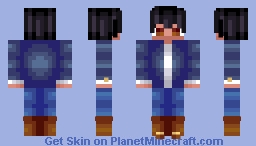 Jeans Jacket (Shading test thingy) Minecraft Skin
