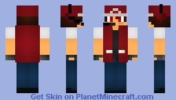 Trainer Red 2.0 Minecraft Skin