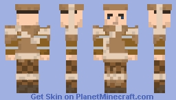 Lazy Halloween / Cardboard Man! Minecraft Skin