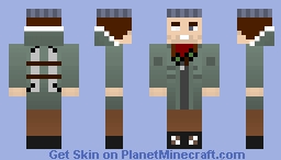 The Stranger - Until Dawn Minecraft Skin