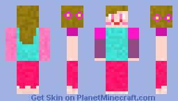 Concha girl Minecraft Skin