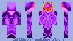 Purple man Minecraft Skin