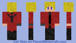 FMA skins | 1 Edward Elric Minecraft Skin