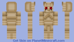 Furry Sand Demon Minecraft Skin