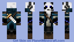 panda extremo Minecraft Skin