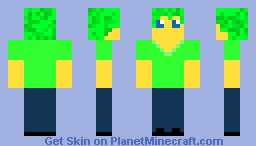 Green boy Minecraft Skin