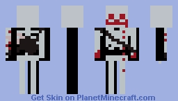 super creepy skeleton [halloween special] Minecraft Skin