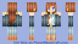 Fall Girl Minecraft Skin