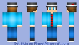 Top Hat Boy Minecraft Skin