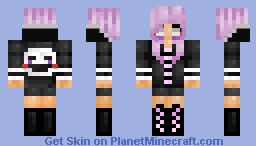 Fnaf Puppet girl Minecraft Skin