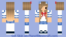Yandere Highschool Girl Uniform Minecraft Skin