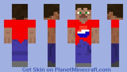Pepsi Outfit Minecraft Skin