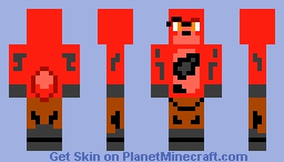 Foxy Minecraft Skin