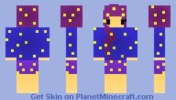 Starry night Minecraft Skin