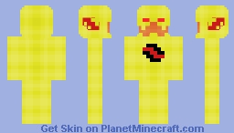 Reverse Flash Minecraft Skin