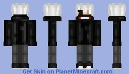 Kaneki Ken Minecraft Skin
