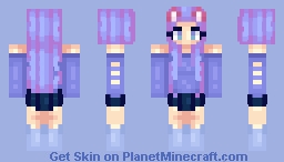 Galactic Cat Minecraft Skin