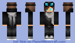 Scarf boy goggle Minecraft Skin