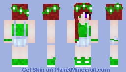 Flower Overalls Minecraft Skin