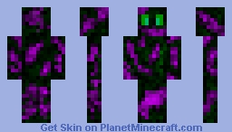 Mutant zombie Minecraft Skin