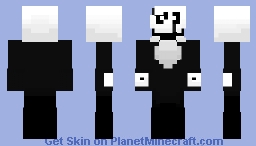 W.D Gaster Minecraft Skin