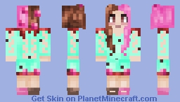 Ice cream Minecraft Skin