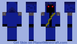 Blue Devil Minecraft Skin